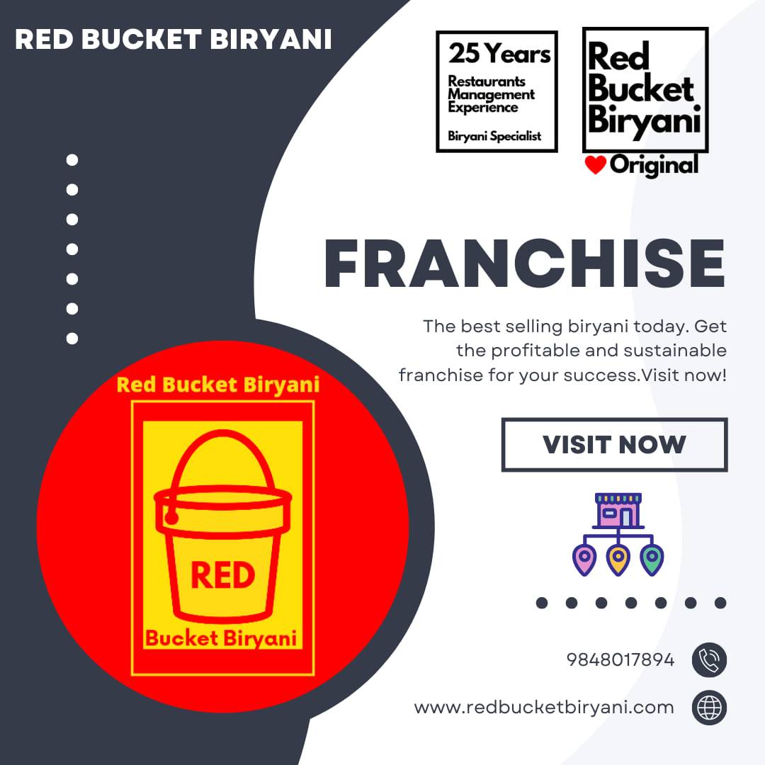 Red Bucket Biryani - Authentic Hyderabadi Chicken & Mutton Biryani